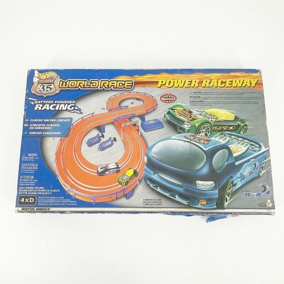 Hot Wheels | Toys | Hot Wheels World Raceway Power Raceway Battery ...